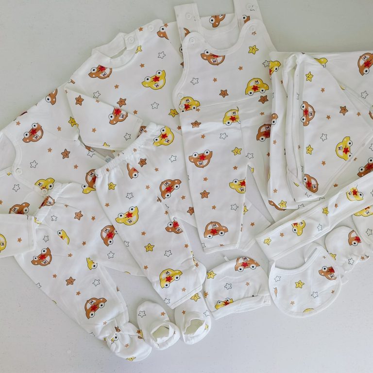 11 Pieces Unisex Newborn Baby Receiving Set – Nila Baby Shop