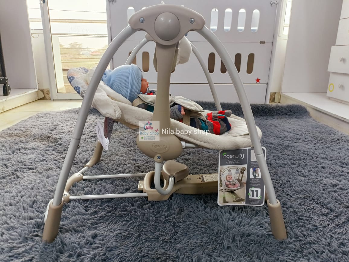 Newborn Movable Swing With Power Adapter – Nila Baby Shop