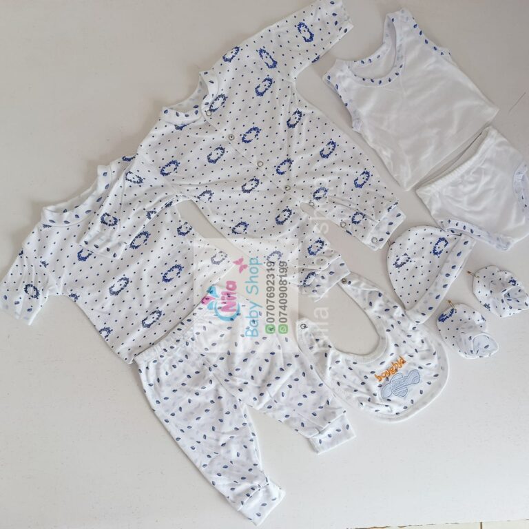 8-piece Unisex Infant Receiving Set - Nila Baby Shop