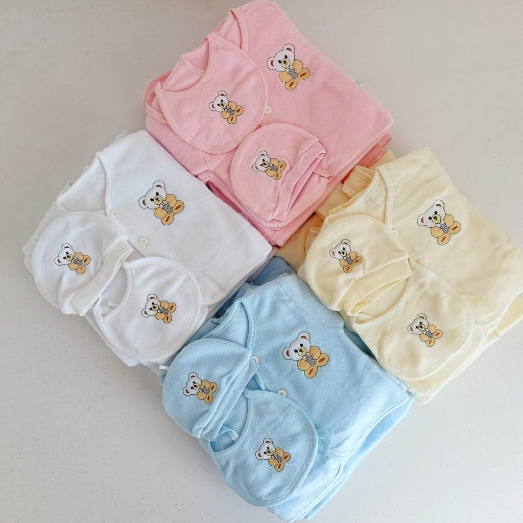 11 Pieces Fleece Unisex Newborn Baby Receiving Set - Nila Baby Shop