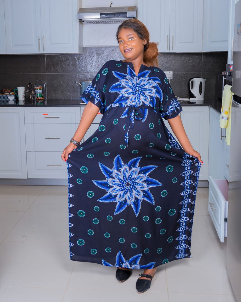 African Swahili Maxi Dera Free Size Maternity Dress – Nila Baby Shop