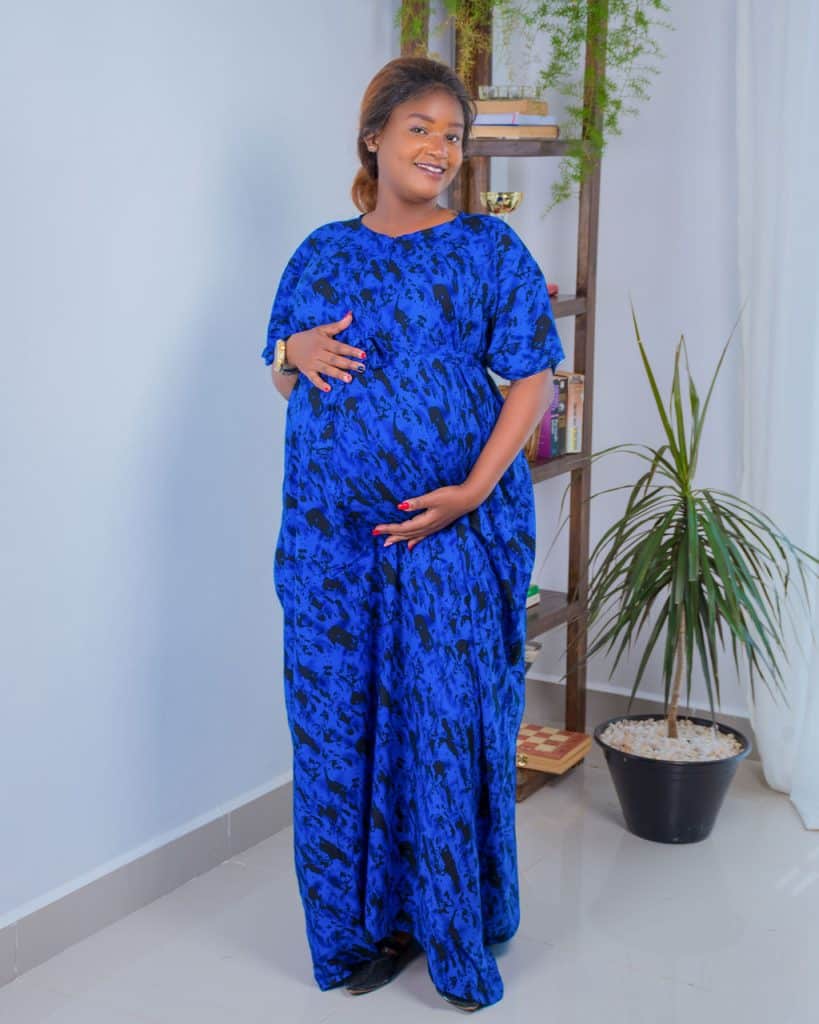 African Swahili Maxi Dera Free Size Maternity Dress – Nila Baby Shop