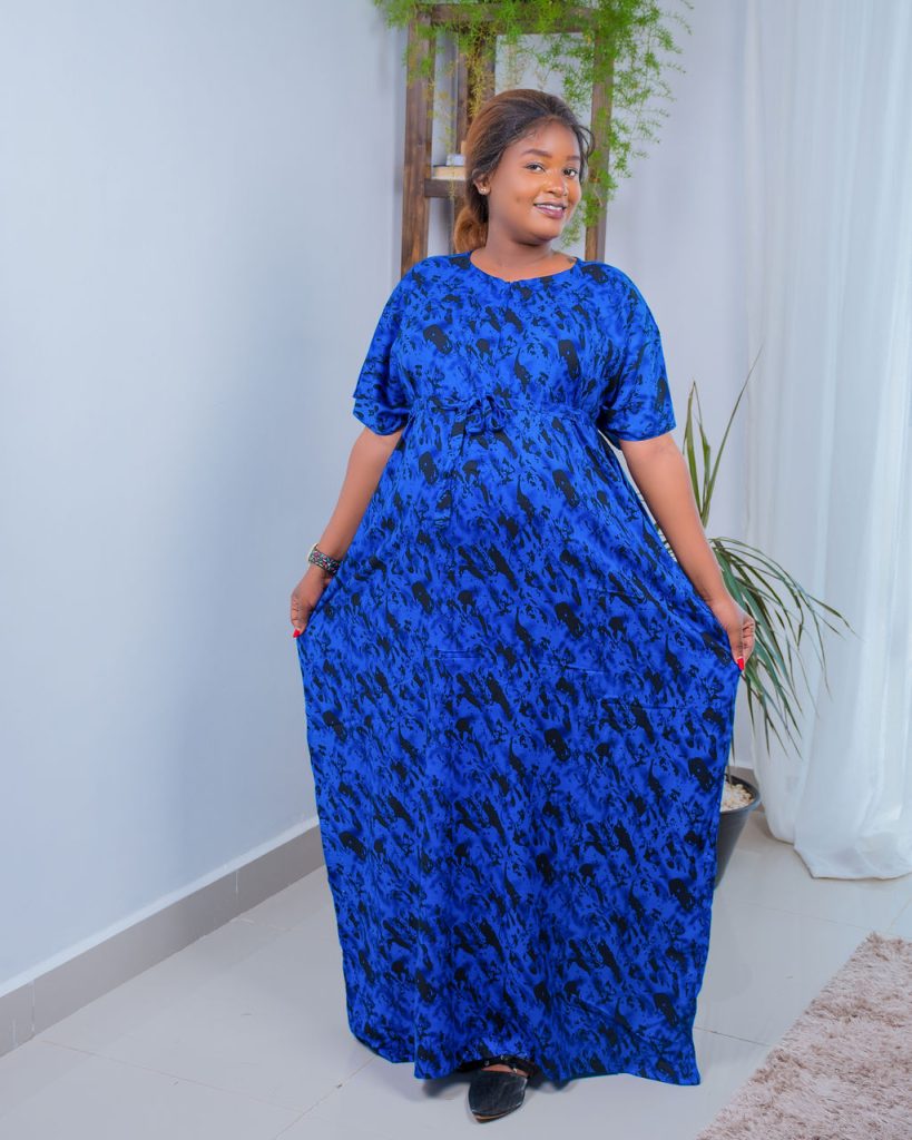 African Swahili Maxi Dera Free Size Maternity Dress – Nila Baby Shop