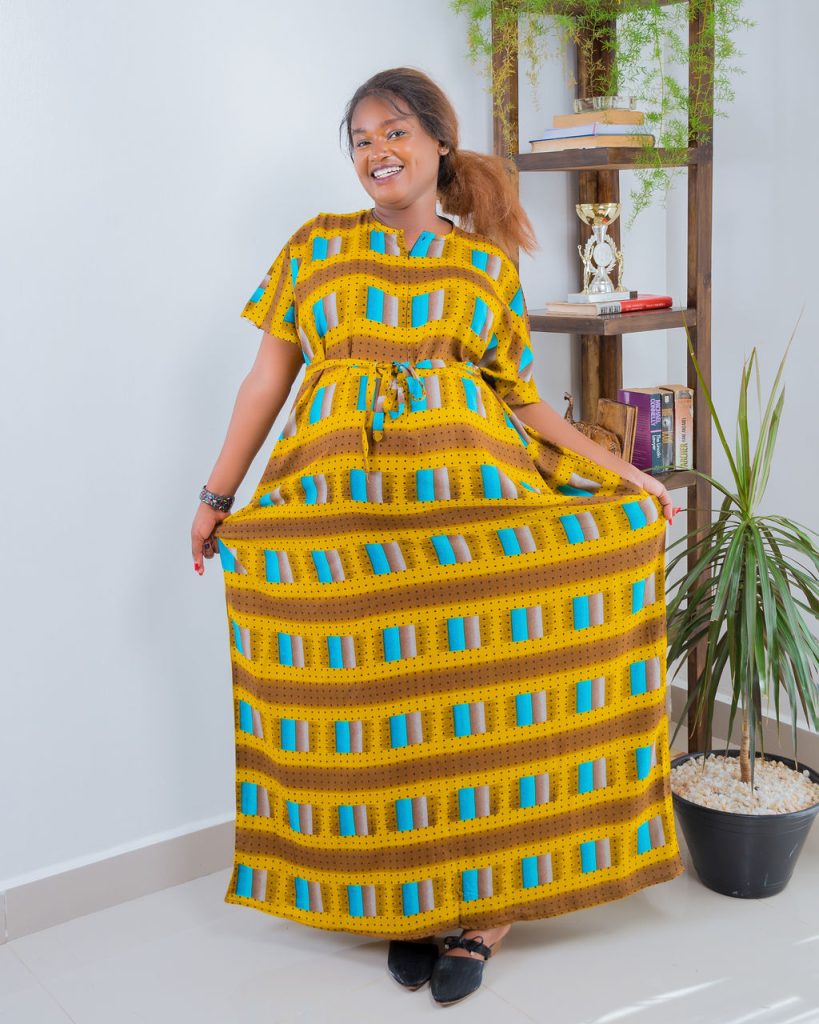 African Swahili Maxi Dera Free Size Maternity Dress – Nila Baby Shop