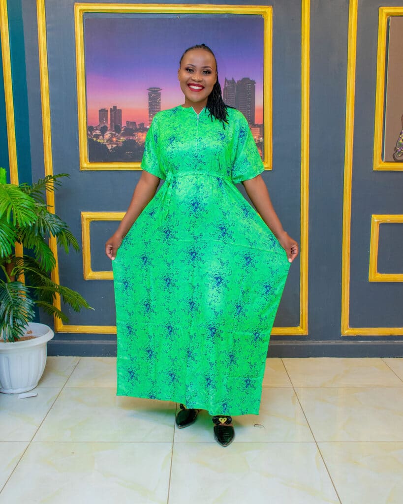 African Swahili Maxi Dera Free Size Maternity Dress