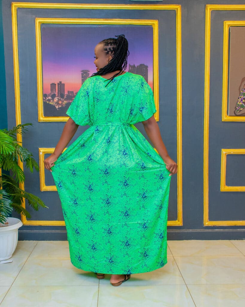 African Swahili Maxi Dera Free Size Maternity Dress