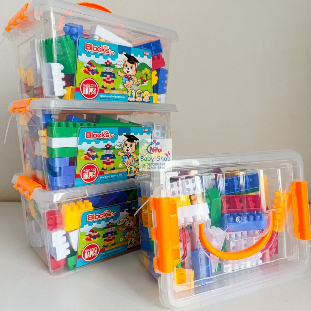New Funny Happy Time Mega Building Blocks Toys - Nila Baby Shop