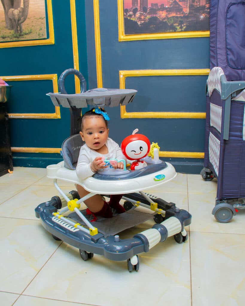 3 in 1 Baby Walker with Umbrella And Push Handle - Nila Baby Shop