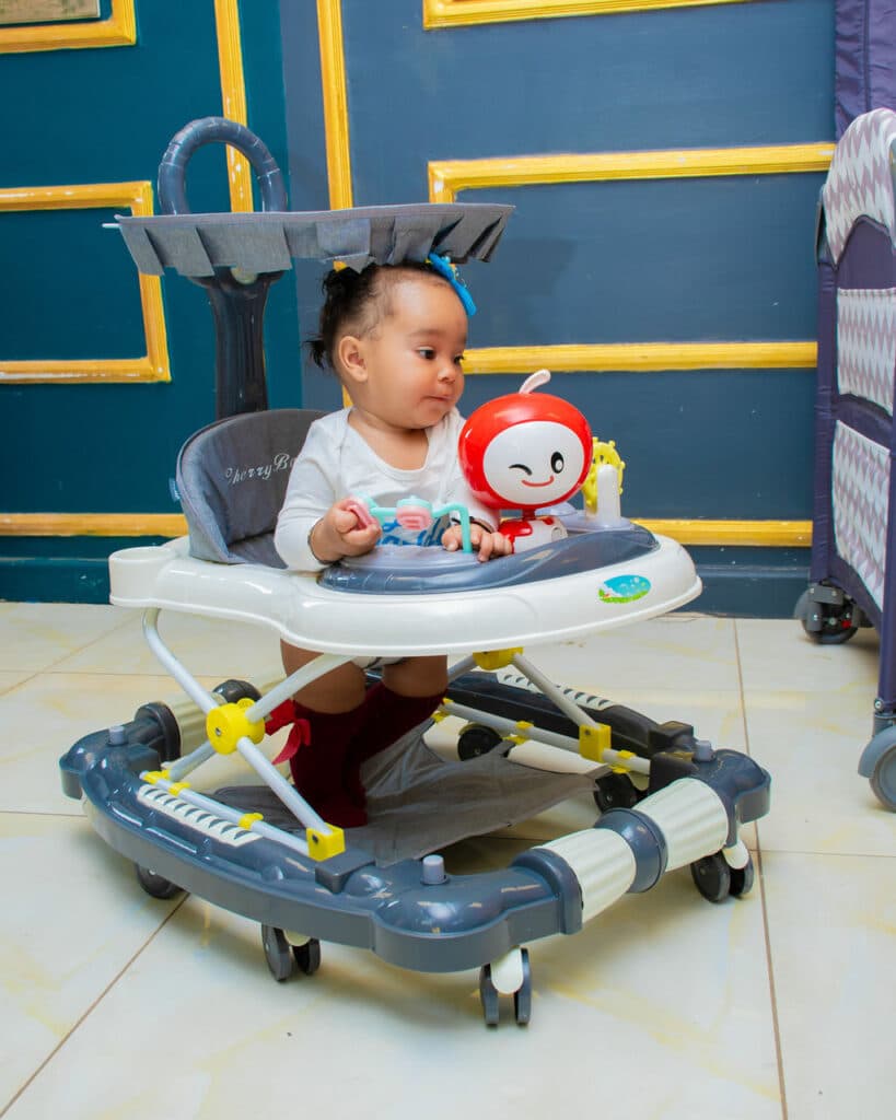 3 in 1 Baby Walker with Umbrella And Push Handle - Nila Baby Shop