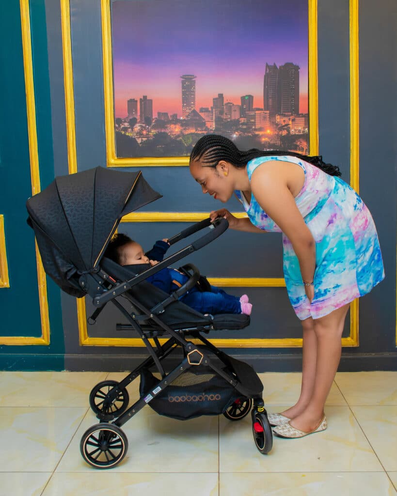 Lightweight Reversible Easy Fold Compact Baby Stroller Friendly ...
