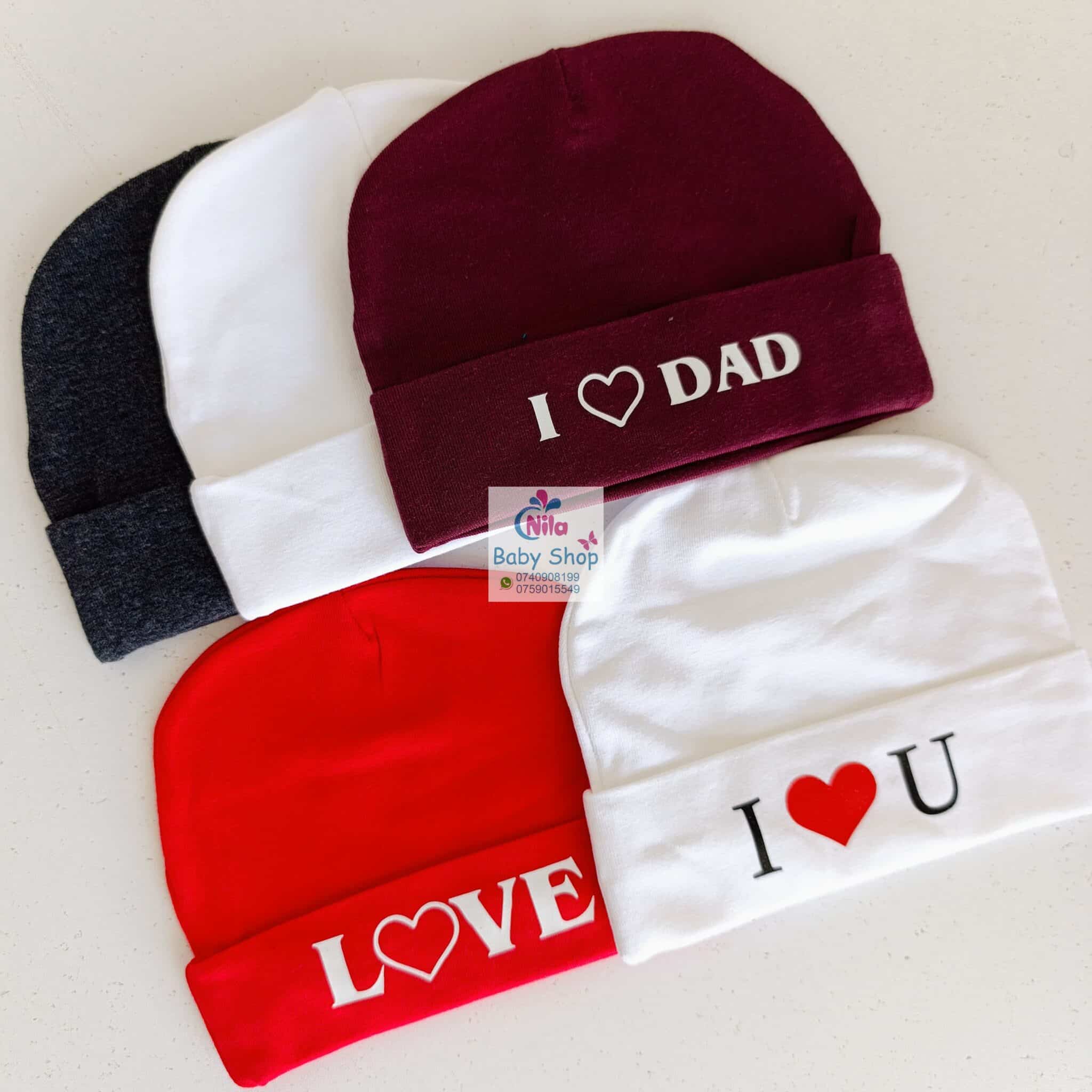 5-Pack Adorable Cozy Cotton Baby Hats - Nila Baby Shop