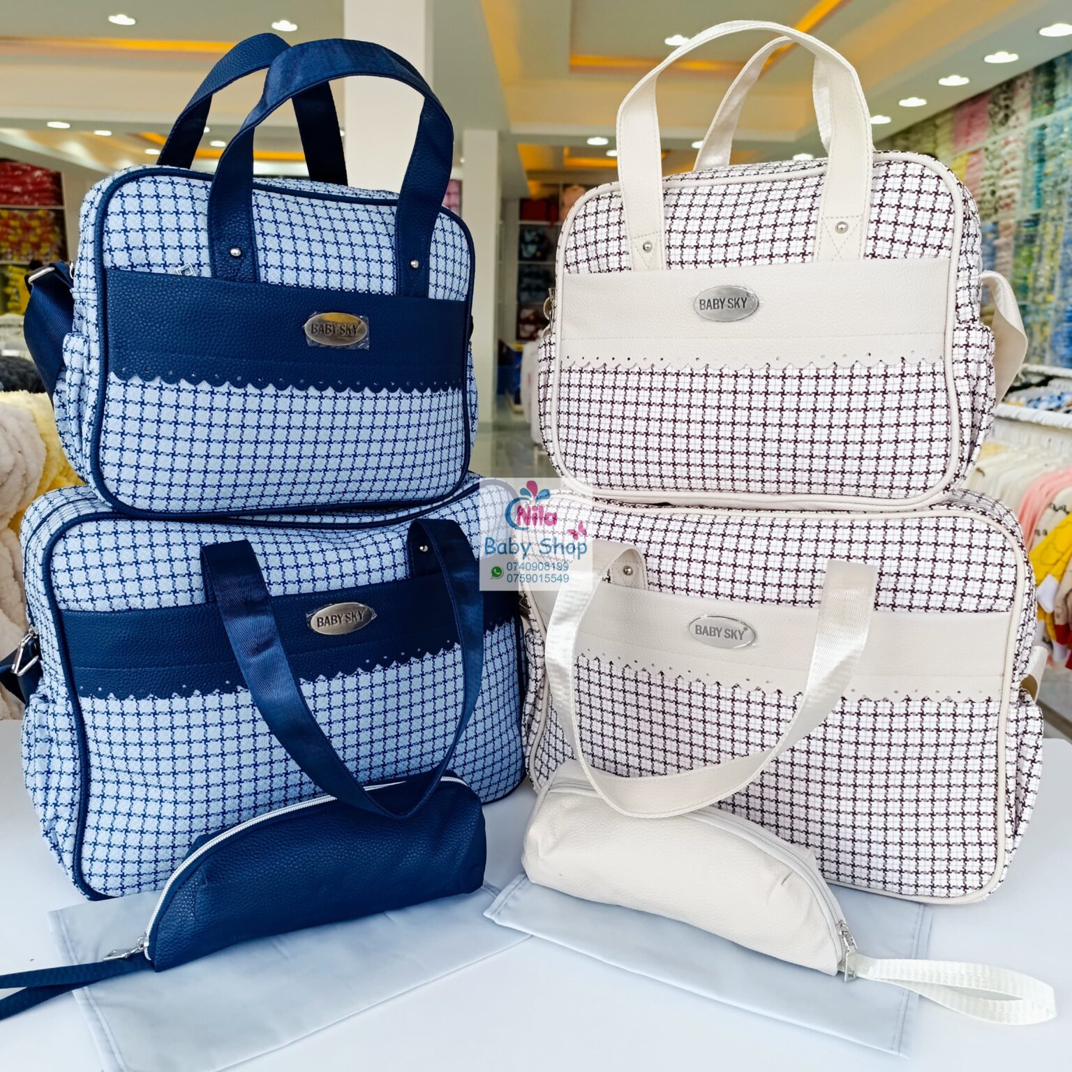 Baby Sky Classy 4-in-1 Diaper Bag Set - Nila Baby Shop