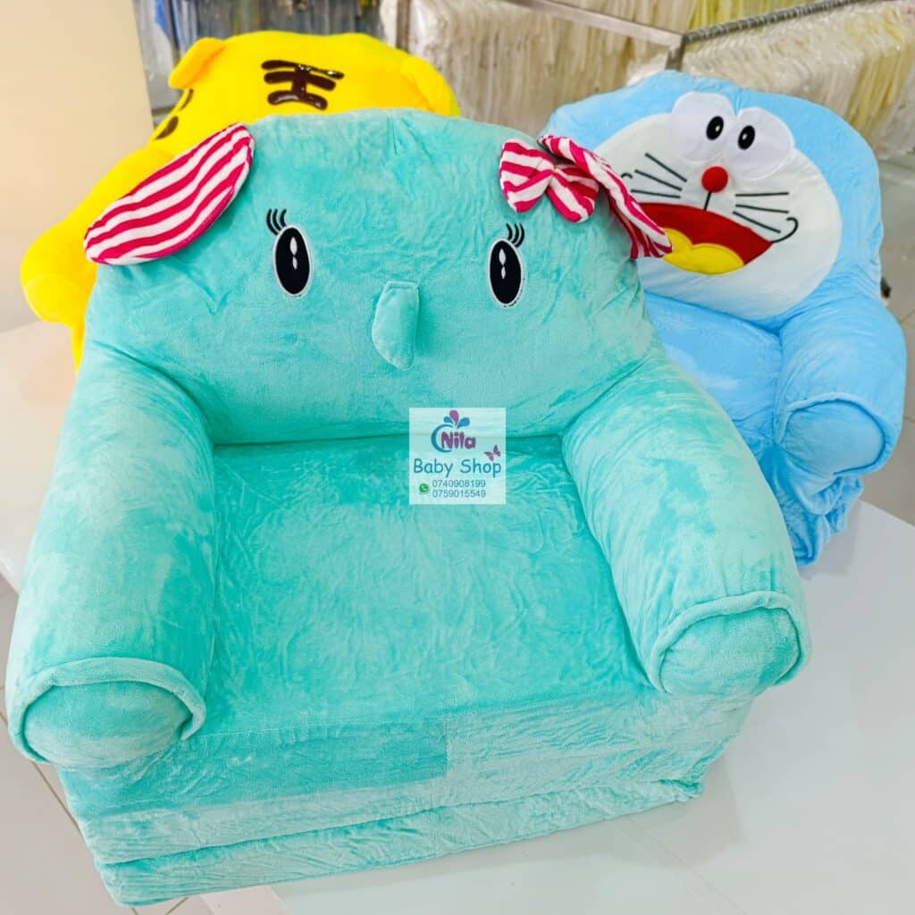 Multi-Function Cartoon Baby Sofa – Foldable, Soft & Fun - Nila Baby Shop