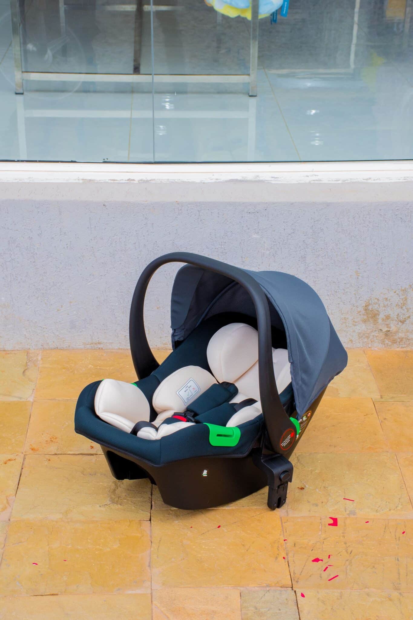 Infant Car Seat Carrier with Canopy & Safety Harness - Nila Baby Shop
